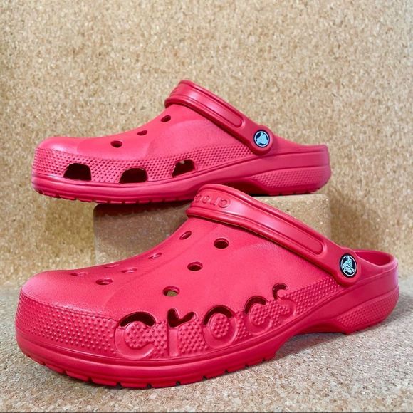 CROCS | Shoes | Crocs Bayaredpepper Clogs Slip On Classics Slide | Poshmark